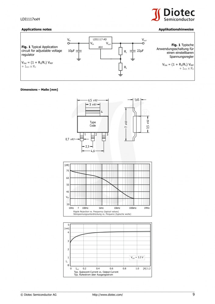 LDI1117xxH datasheet page 9