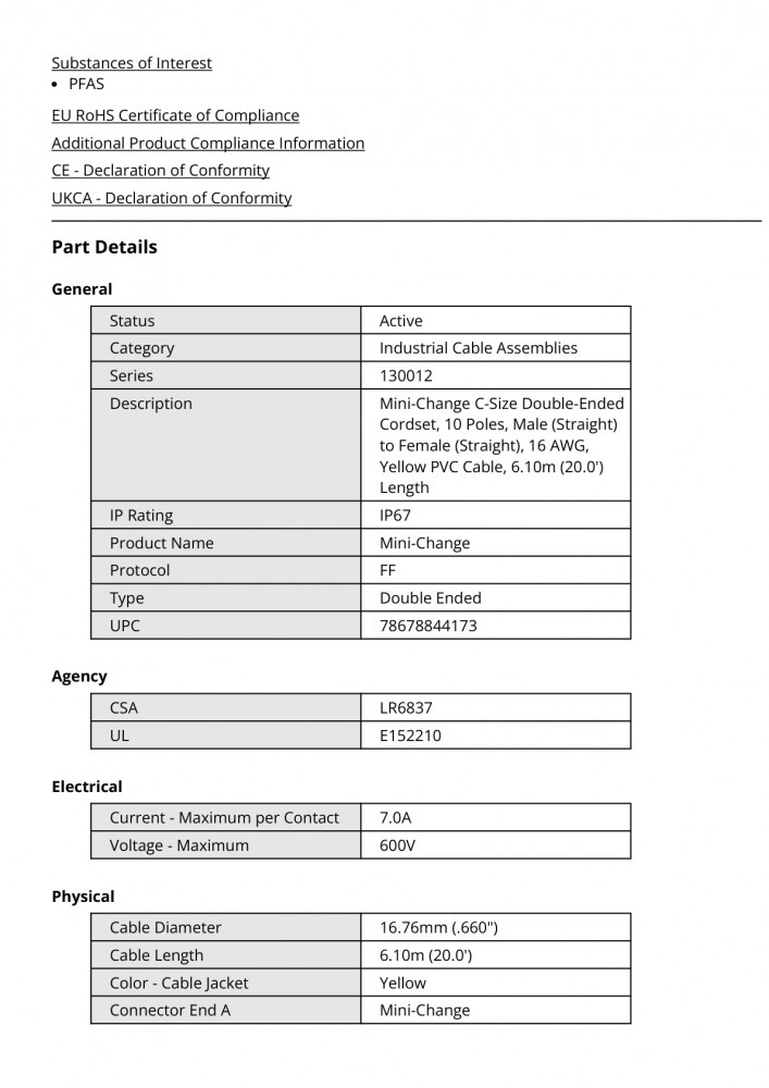MOLEX assembly drawing preview, page 2