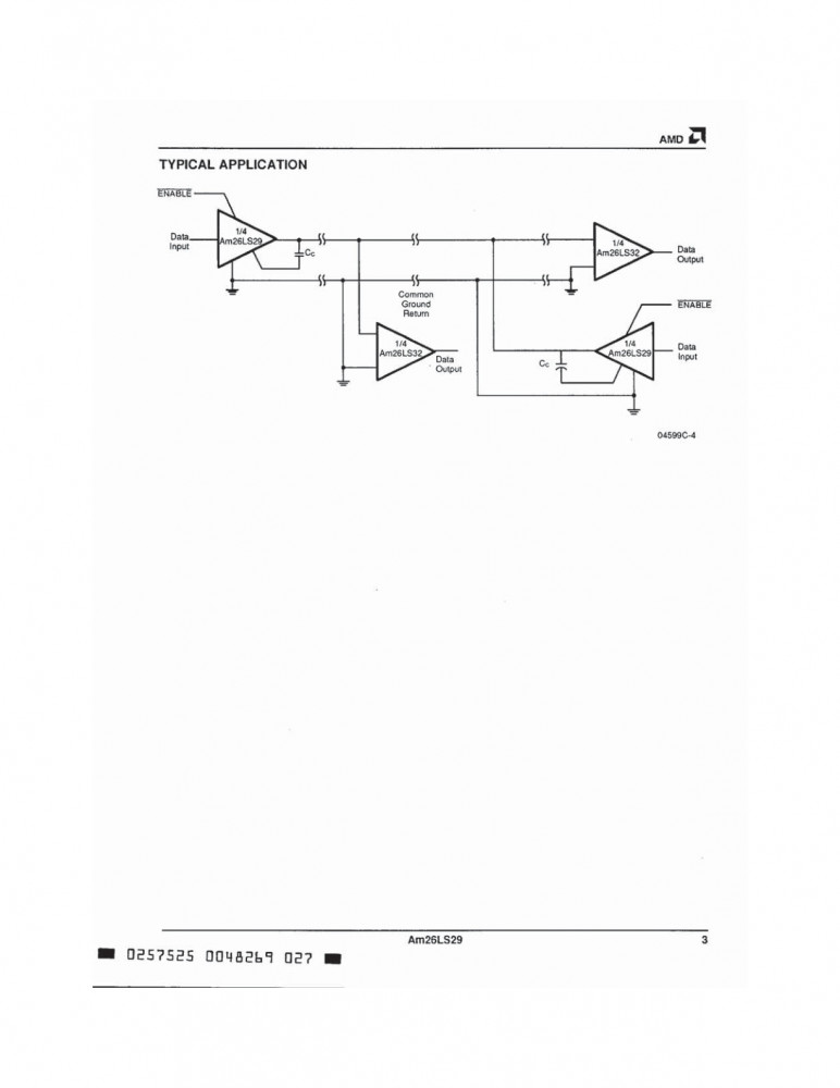 AM26LS29PC datasheet page 4
