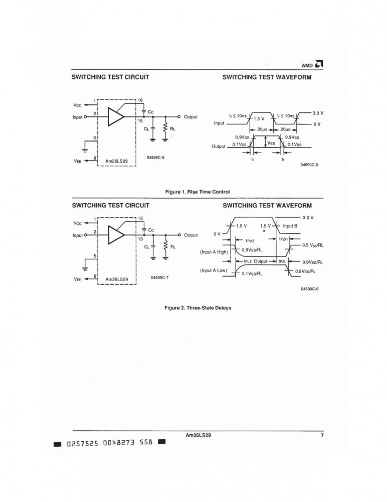 AM26LS29PC technical figure 2