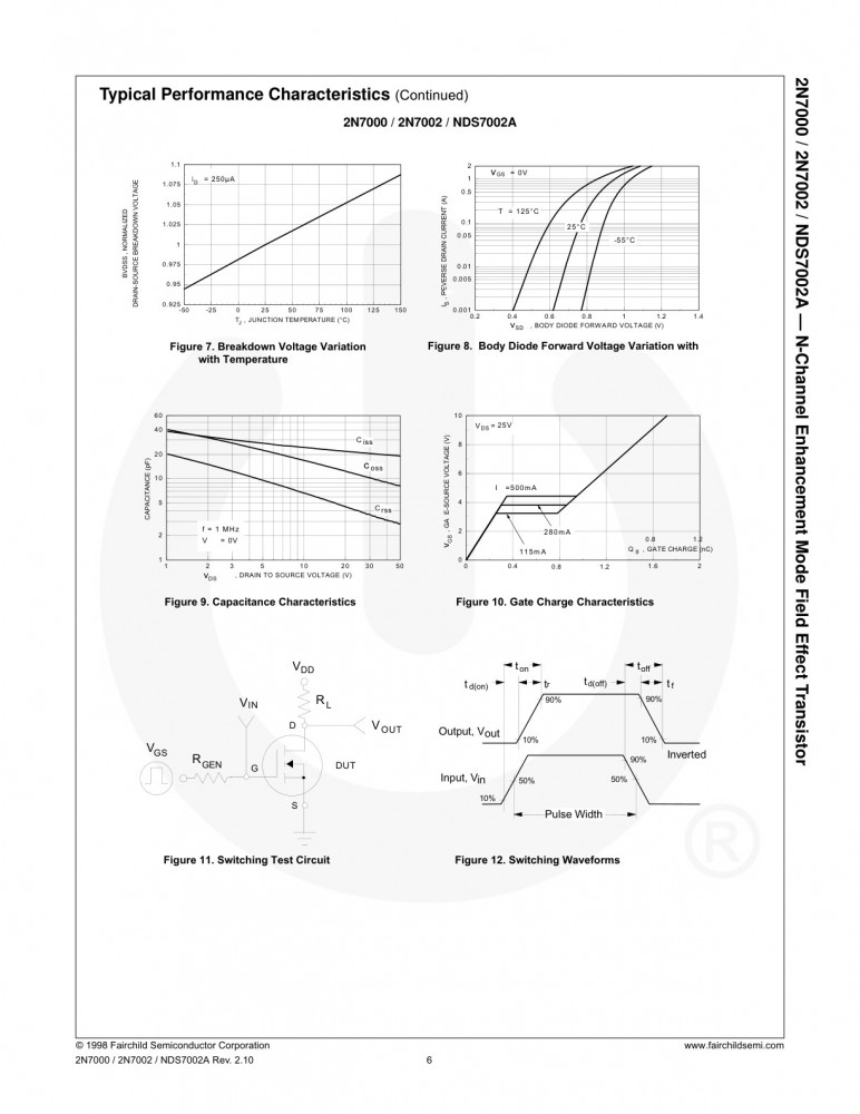 2N7002 datasheet page 7
