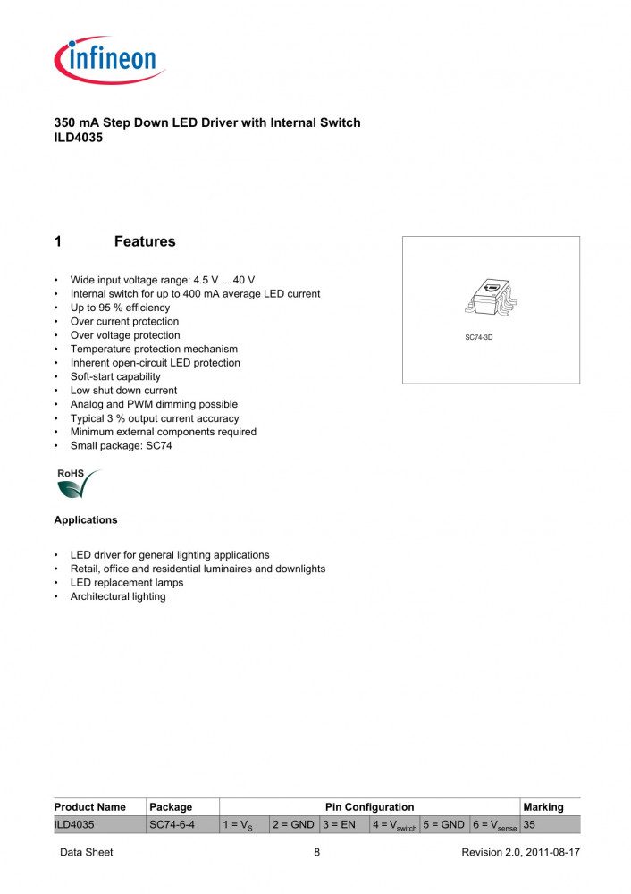 ILD4035 datasheet page 8