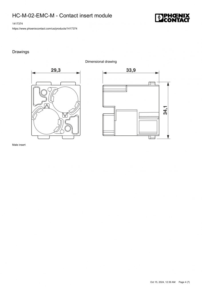 Phoenix Contact 1417374 technical document page 4