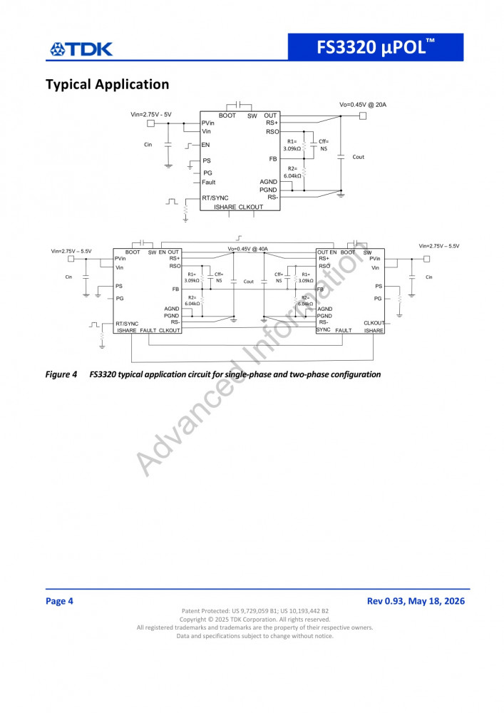 FS3320 datasheet page 4