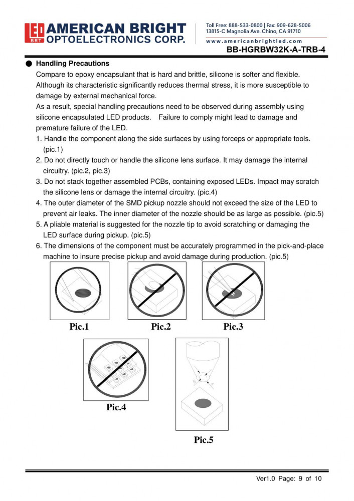 BB-HGRBW32K-A-TRB-4 datasheet page 10