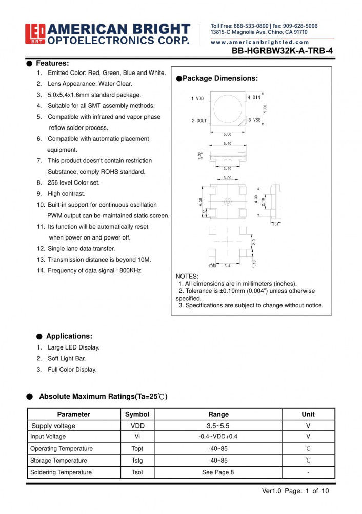 BB-HGRBW32K-A-TRB-4 datasheet page 2