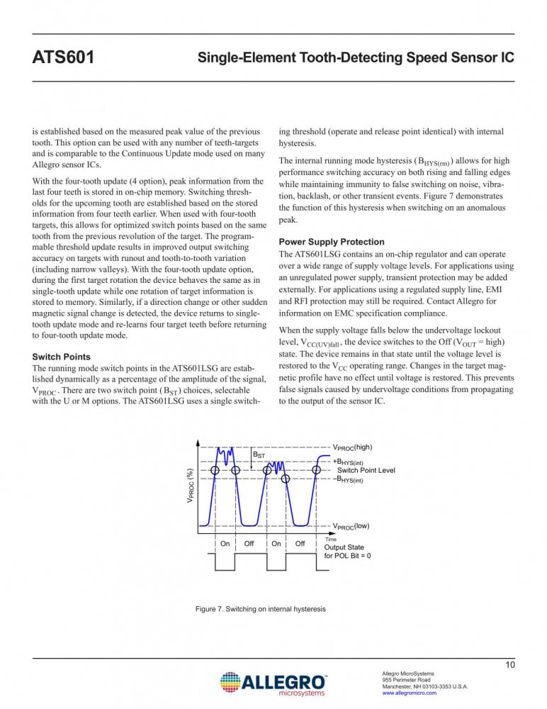 ATS601 datasheet page 10