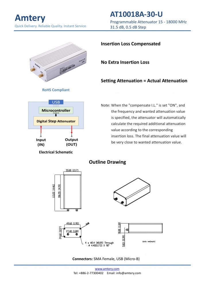 AT10018A-30-U datasheet page 1