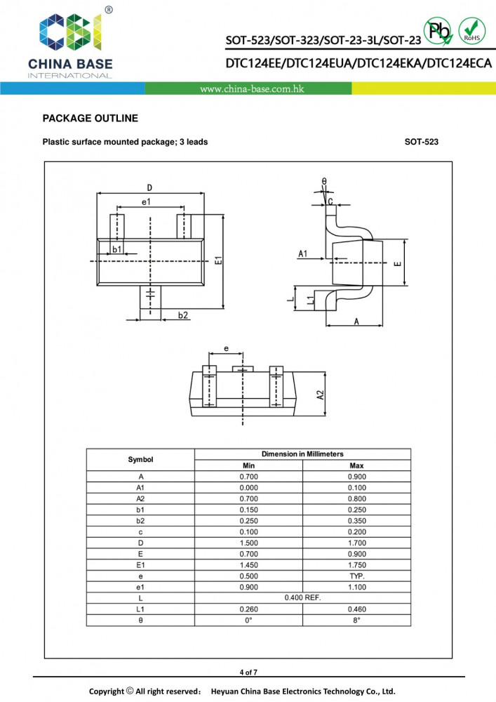 DTC124ECA datasheet page 4