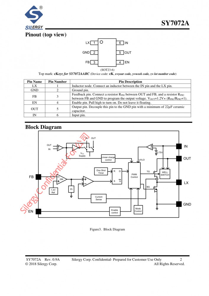 SY7072AABC datasheet page 2