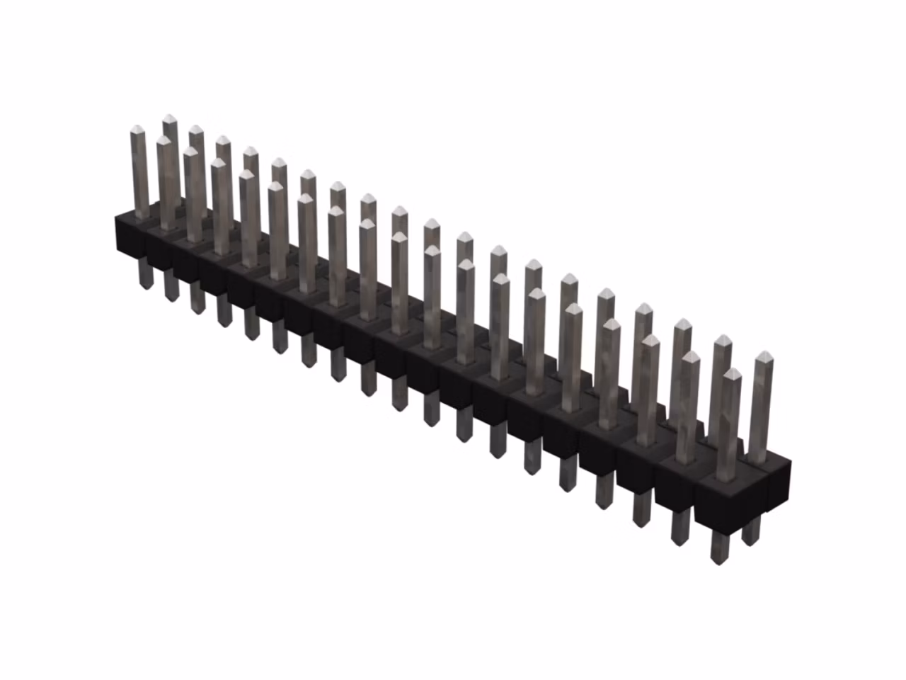 C-Grid Header, 2.54mm Pitch, Through Hole, Dual Row, Vertical, 38 Circuits, 2.54µm Tin (Sn) Plating, Tray Packaging, Lead-Free for sale