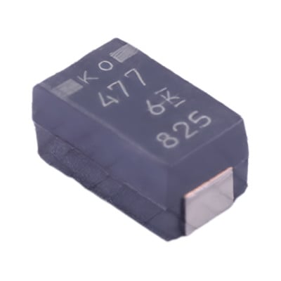 KEMET T520Y477M006ATE010 Tantalum Polymer Capacitor for sale