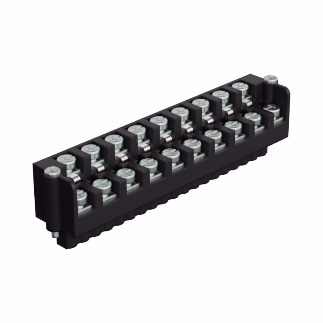 5.08mm Pitch Beau EuroMate Pluggable Terminal Block, Dual Level, 90° Wire Entry, with Retention Screws, 19 Circuits for sale