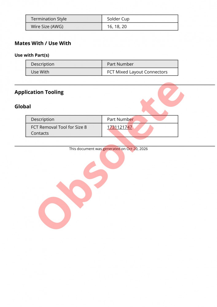 MOLEX 1731121234 technical document page 3