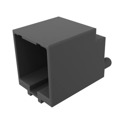 2.54mm Pitch, H-DAC 64 High Density Automotive Header, Dual Row, Vertical, 6 Circuits, Polarization Option 2 (Moat), Black, Tray for sale