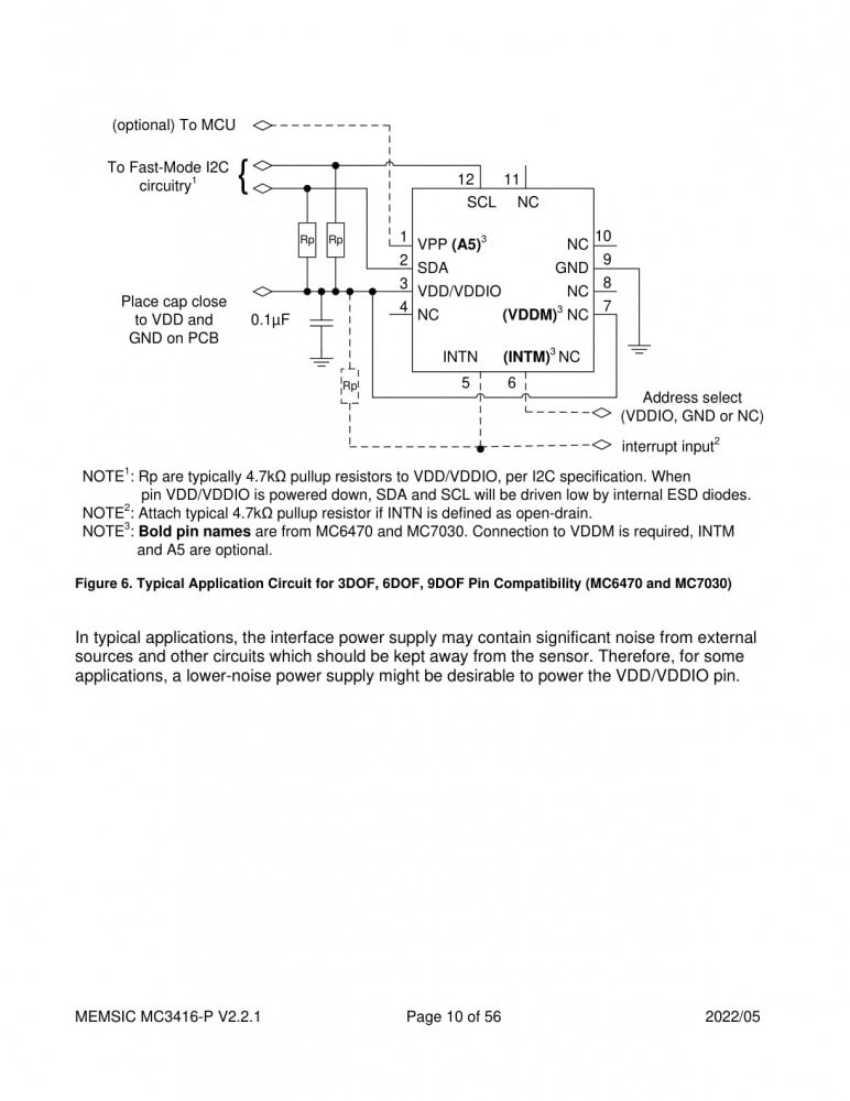 MC3416-P datasheet page 10
