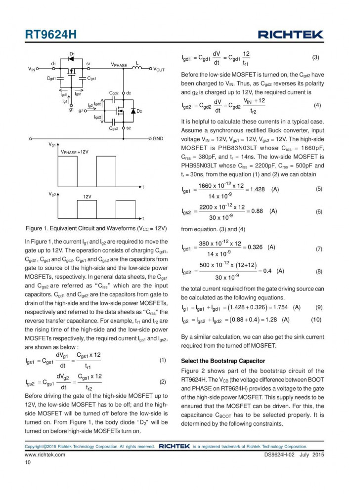 RT9624H datasheet page 10