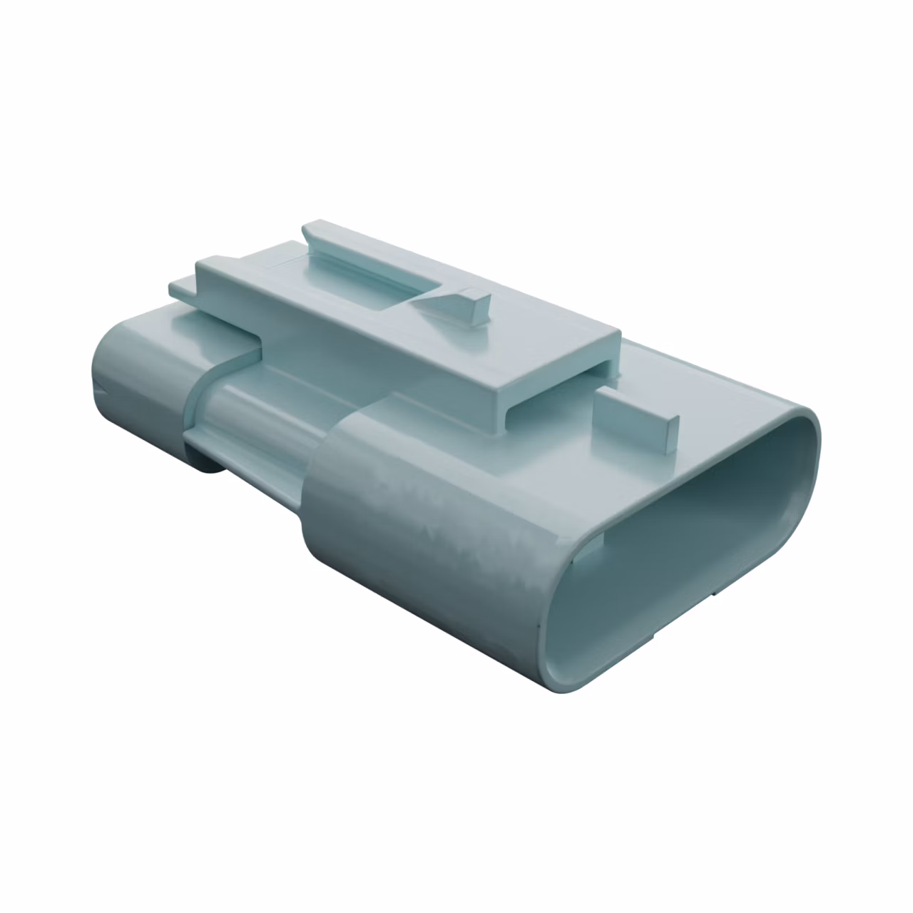 Squba Sealed Plug Assembly with Clipslot, 1.80mm Pitch, Single Row, 10 Circuits, Mint for sale
