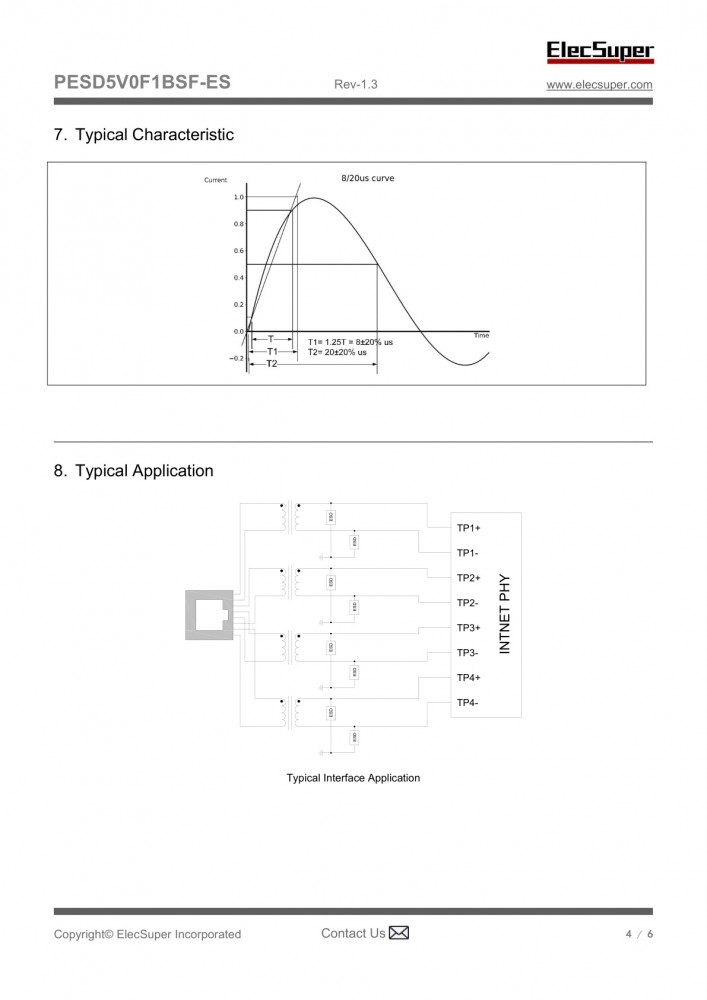 PESD5V0F1BSF-ES technical document page 4