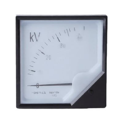 Delixi Electric 42L6V500V60HZ Analog Voltmeter Chip for Precision Voltage Measurement