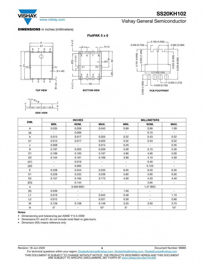 SS20KH102 datasheet page 4