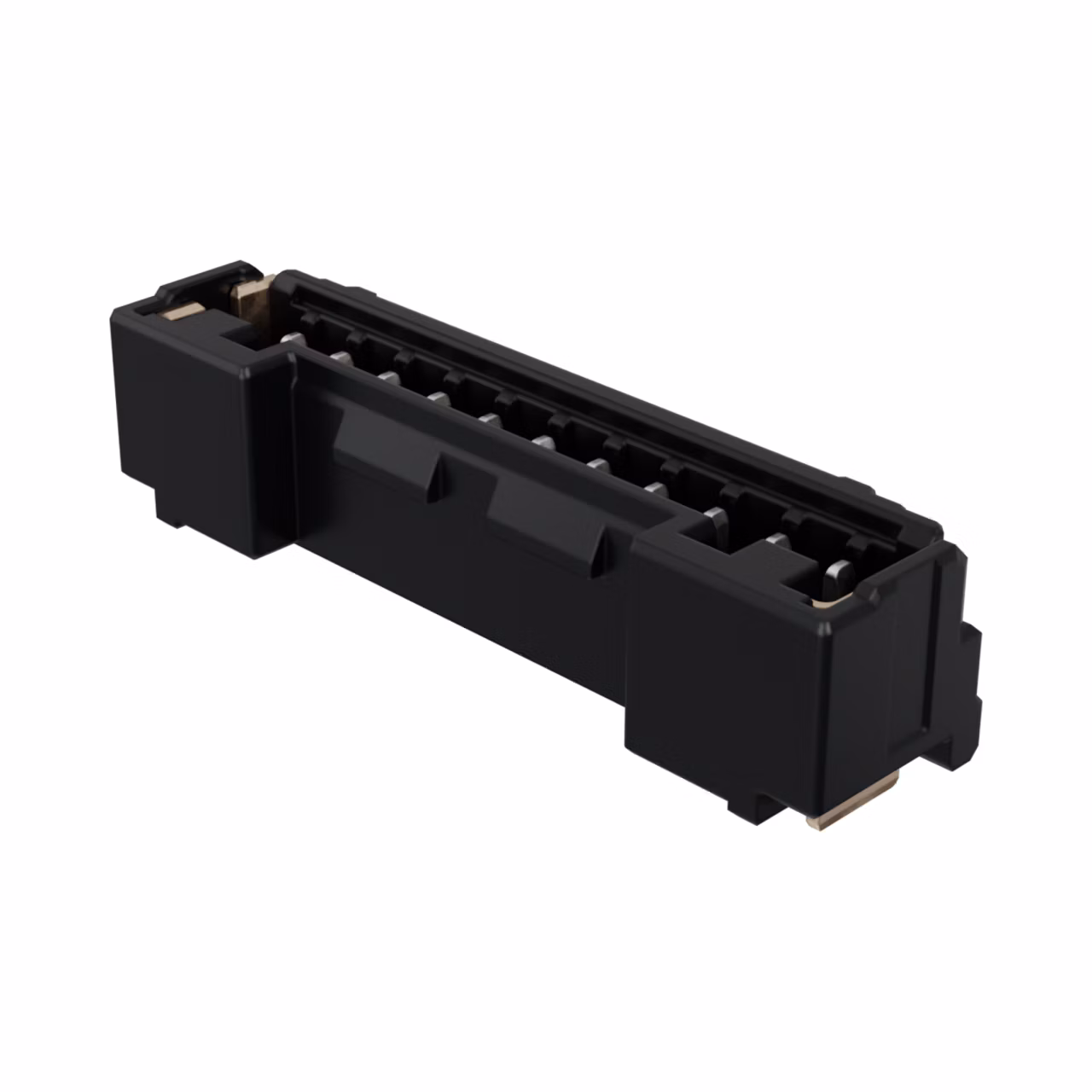 1.50mm Pitch, Micro-Lock Plus PCB Header, Single Row, Right Angle, Surface Mount, Tin-Bismuth Plating, Positive Lock, 11 Circuits, Black for sale