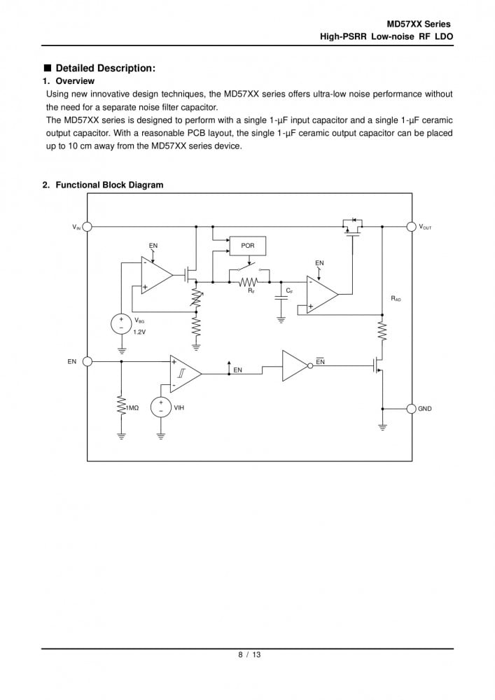 MD57E45QC3 datasheet page 8