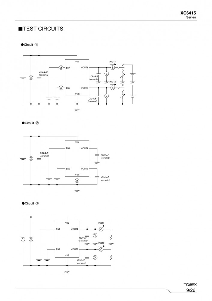 XC6415 datasheet page 9