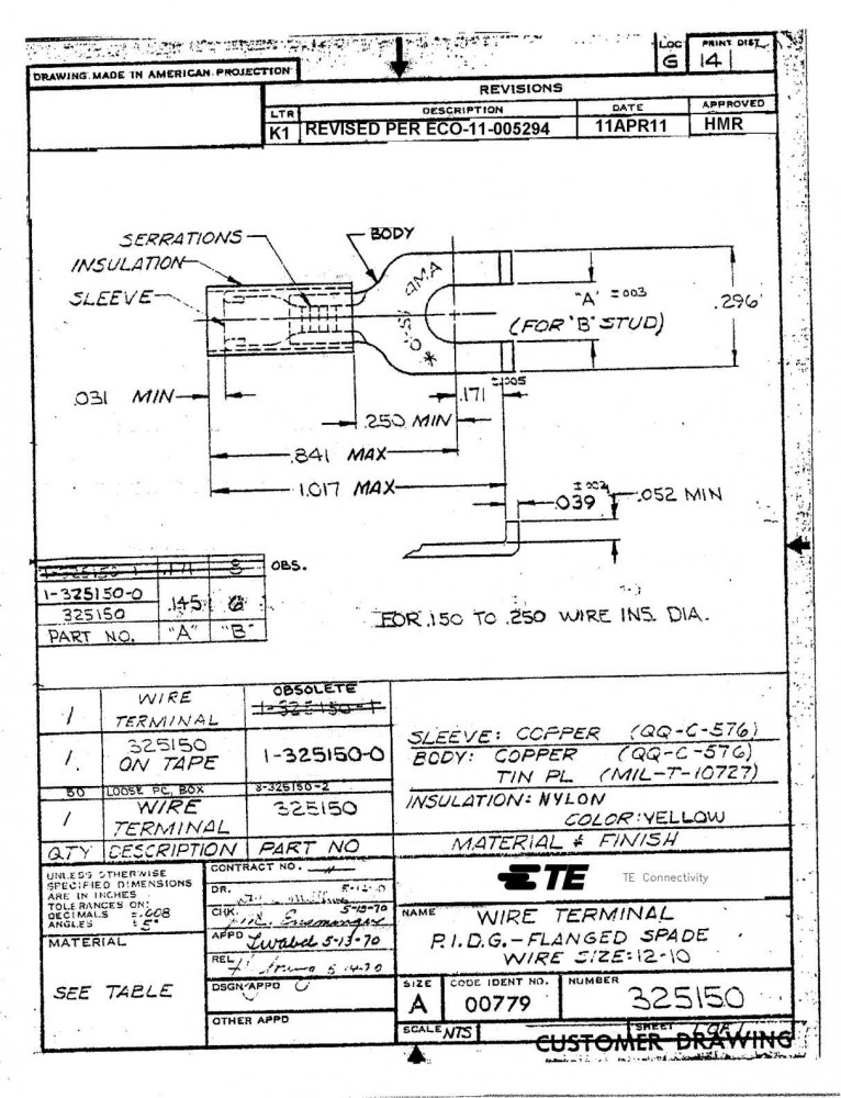 TE Connectivity 1-325150-0 engineering drawing