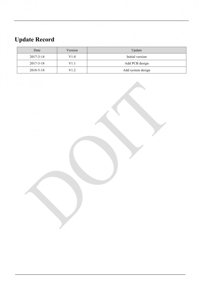 DT-LIGHT technical document page 2