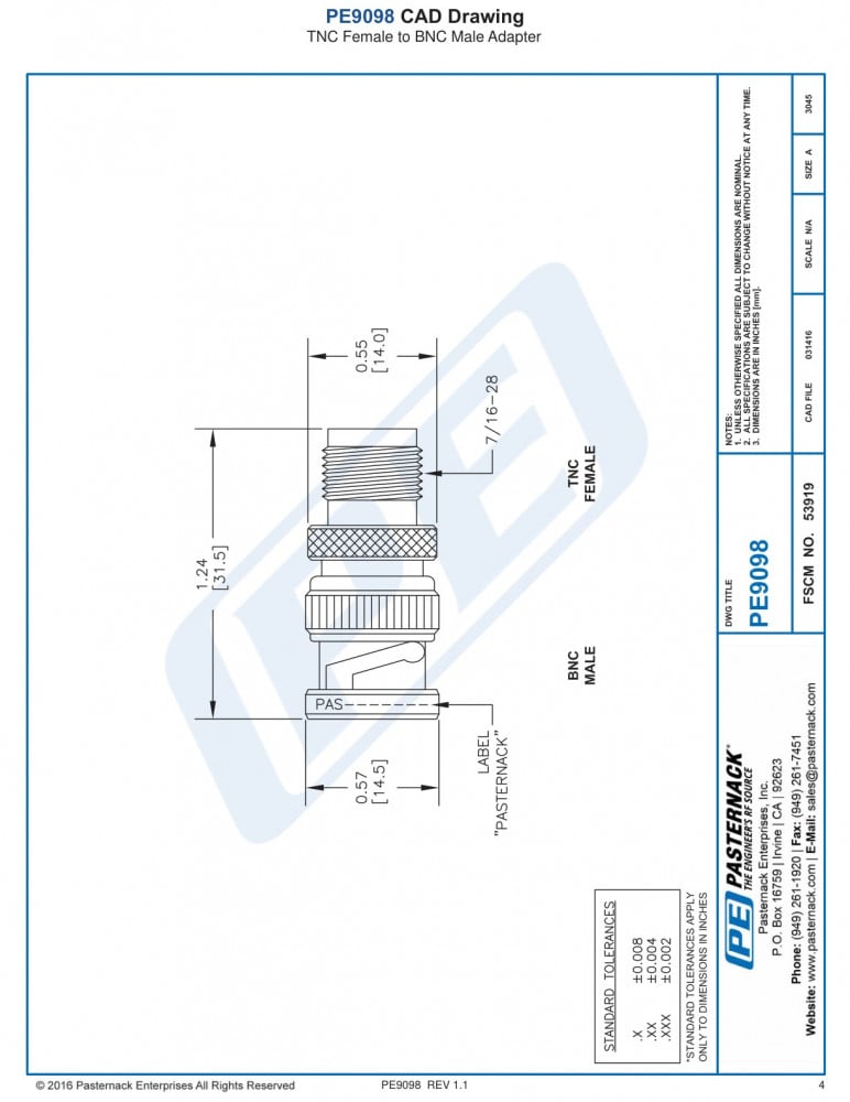 PE9098 technical document page 4