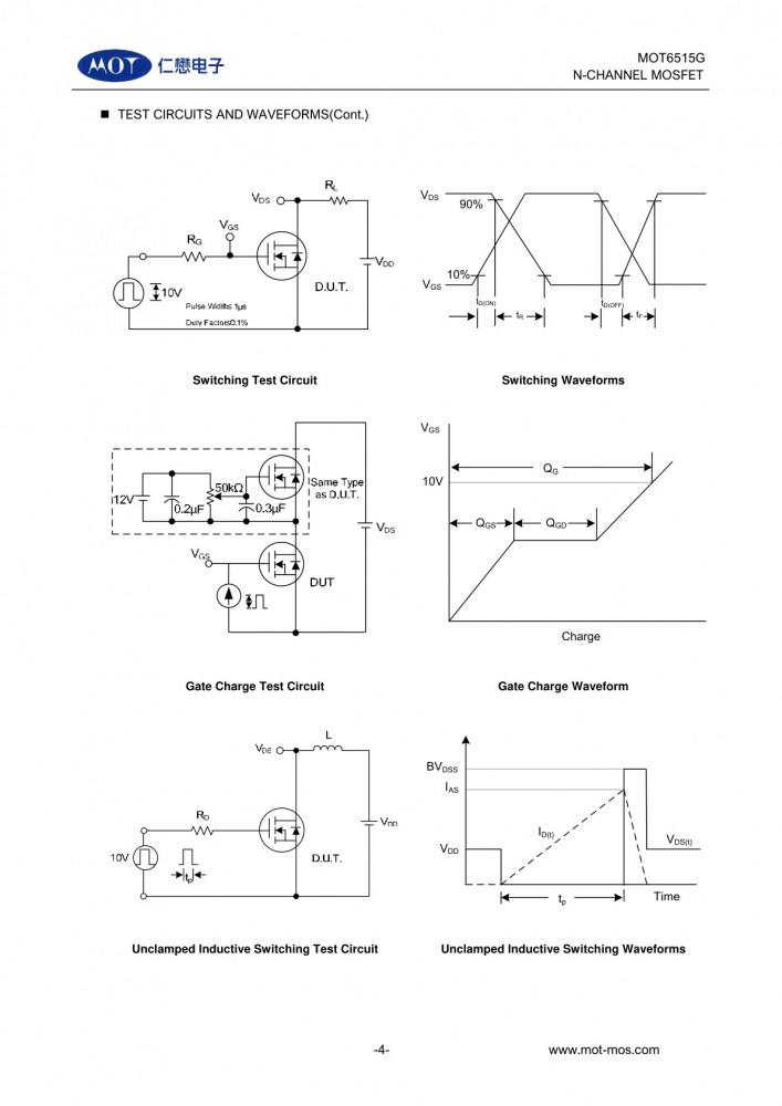MOT6515G datasheet page 4