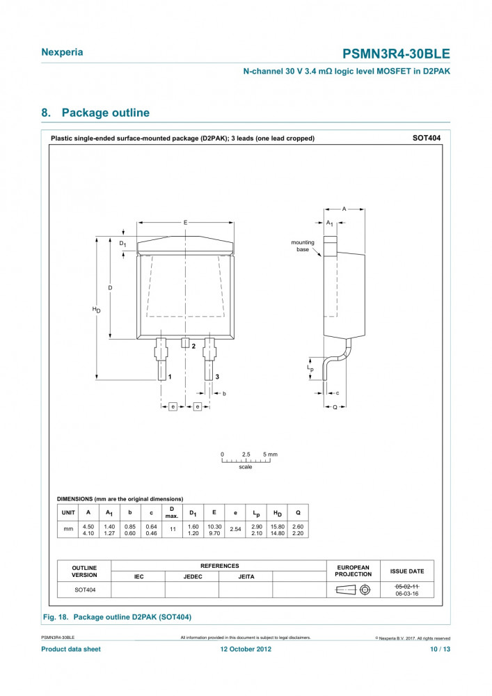 PSMN3R4-30BLE datasheet page 10