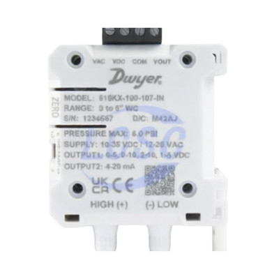 Dwyer 616KX-025-108-IN Differential Pressure Transmitter
