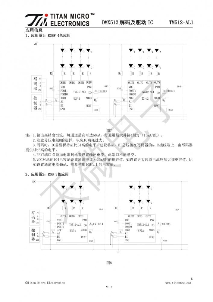 TM512AL1 datasheet page 8