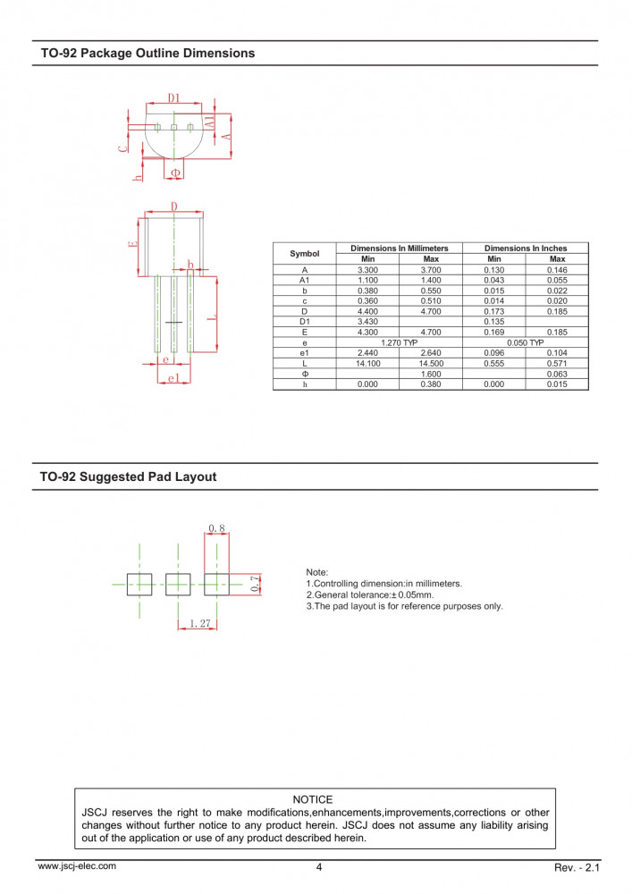 D965-TA datasheet page 4