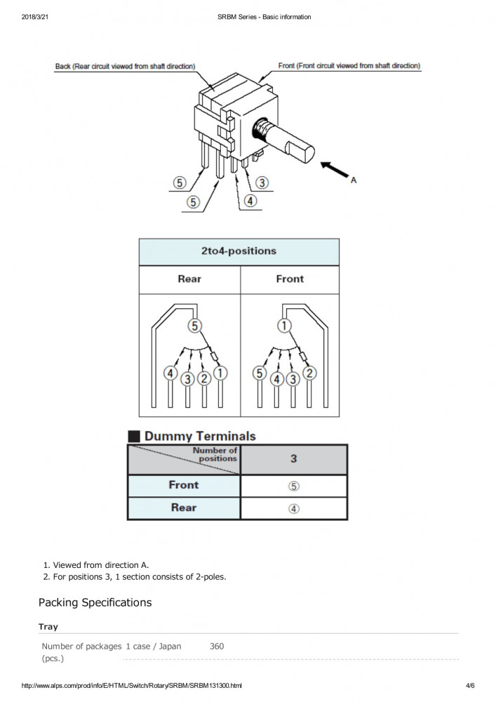 SRBM131300 technical document page 4