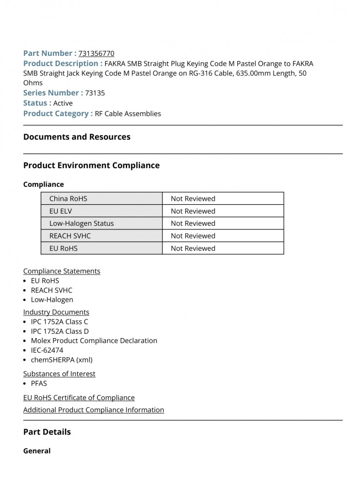 Product document image, page 1