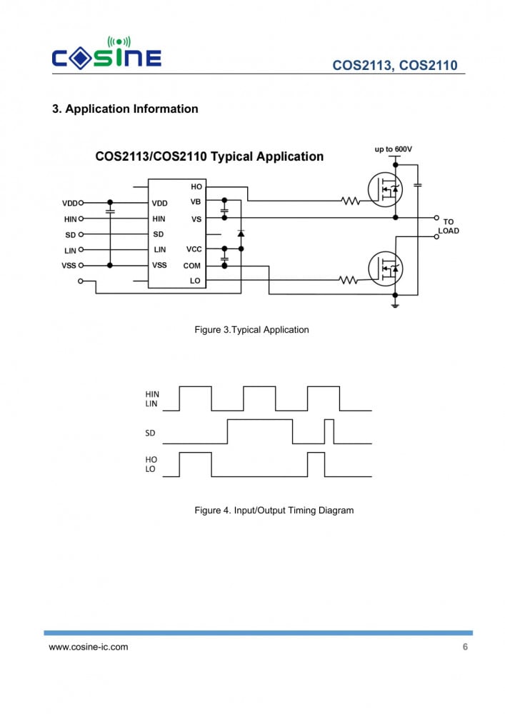 COS2113 datasheet page 6