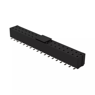 Milli-Grid Vertical Receptacle, 2.00mm Pitch, Dual Row, Surface Mount, Top/Bottom Entry, with Press-fit Plastic Pegs, with Cap, Tube, 0.75µm Gold (Au) Plating, 36 Circuits, Lead-Free for sale
