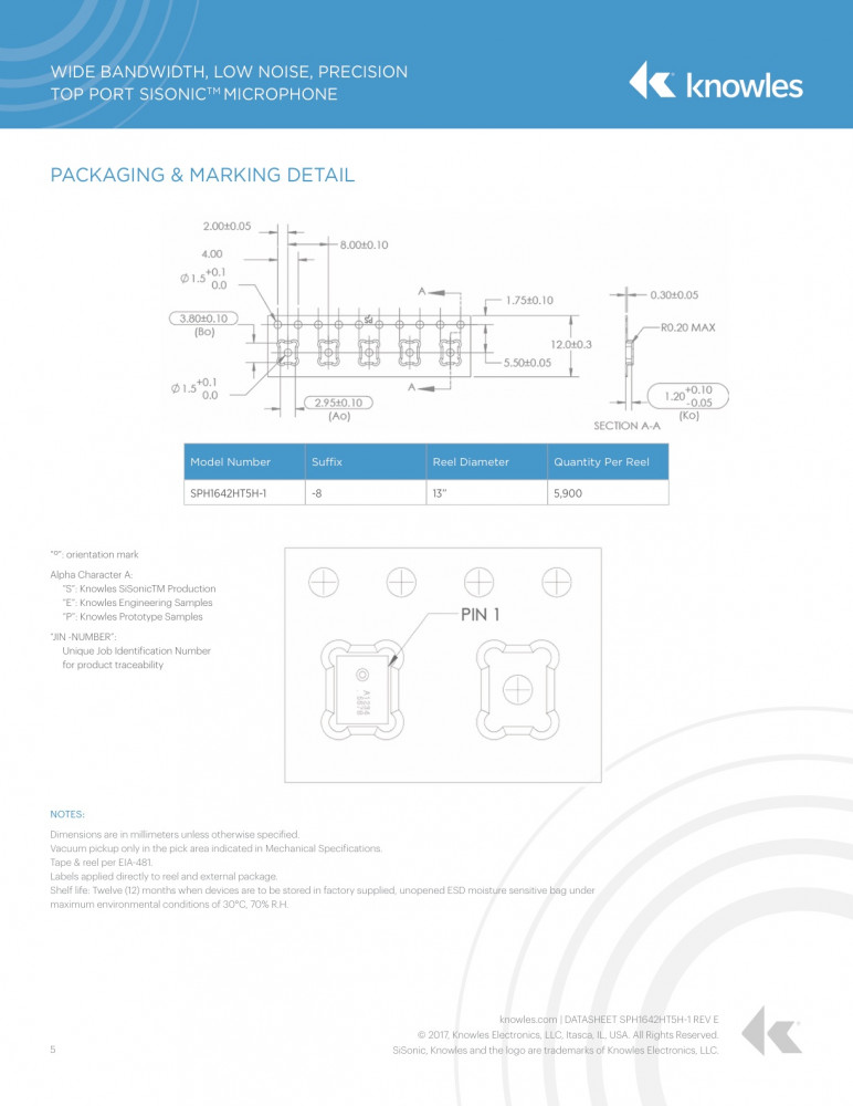 SPH1642HT5H-1 datasheet page 5