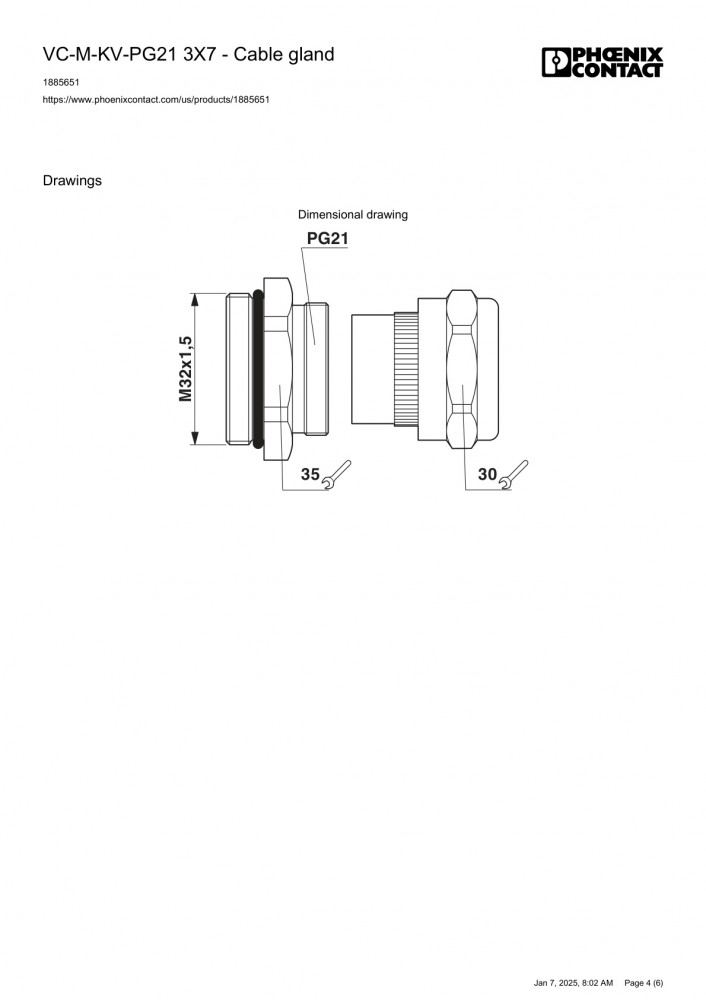 Phoenix Contact 1885651 technical document page 4