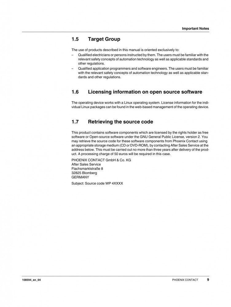 Phoenix Contact WP 4070-WVRS manual page 9