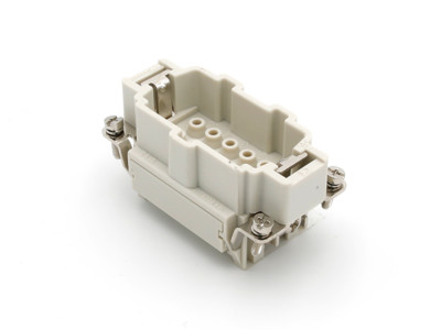 Heavy-Duty Crimp Contact Insert, Male, 10-Pole, 16A, for Crimp Contacts, Size 10B «57x27» for sale