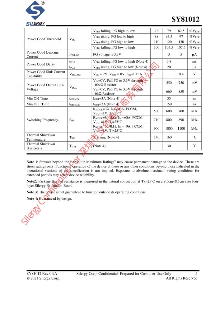 SY81012VDC datasheet page 5
