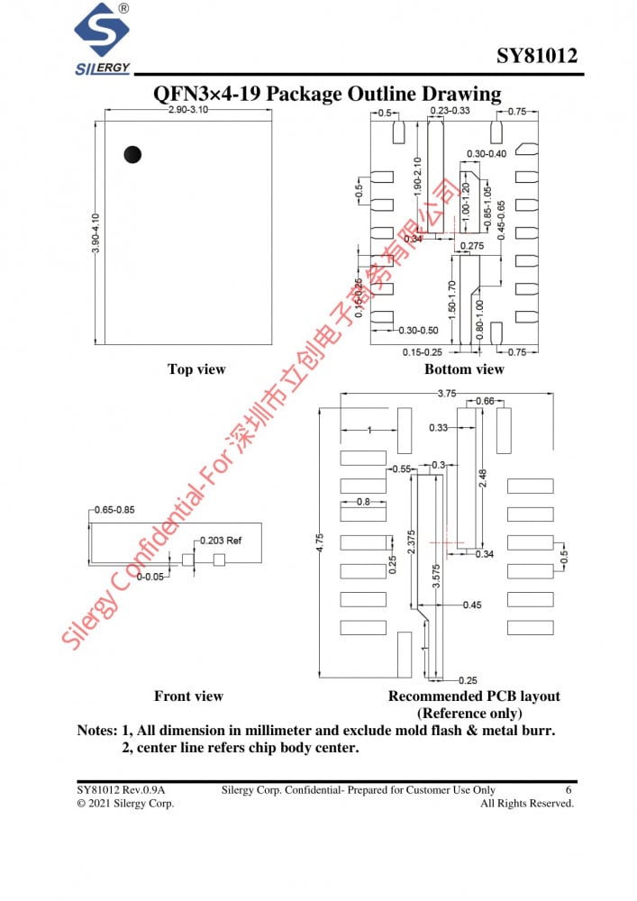 SY81012VDC datasheet page 6