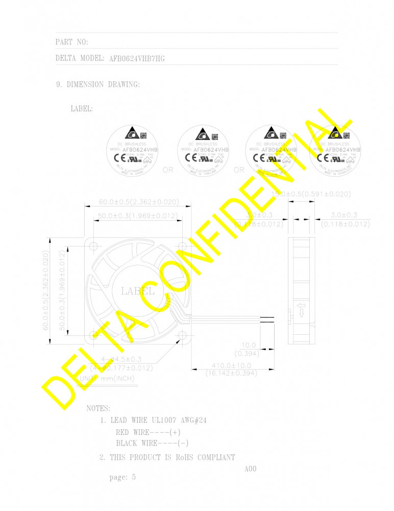 AFB0624VHB7HG specification page 7