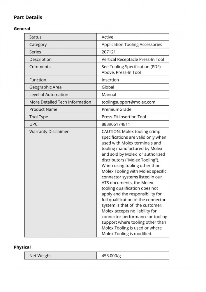 Tooling document page 2