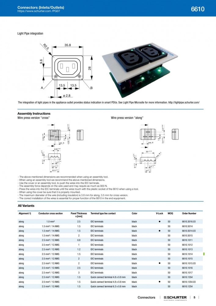 6610.1212 technical document page 5