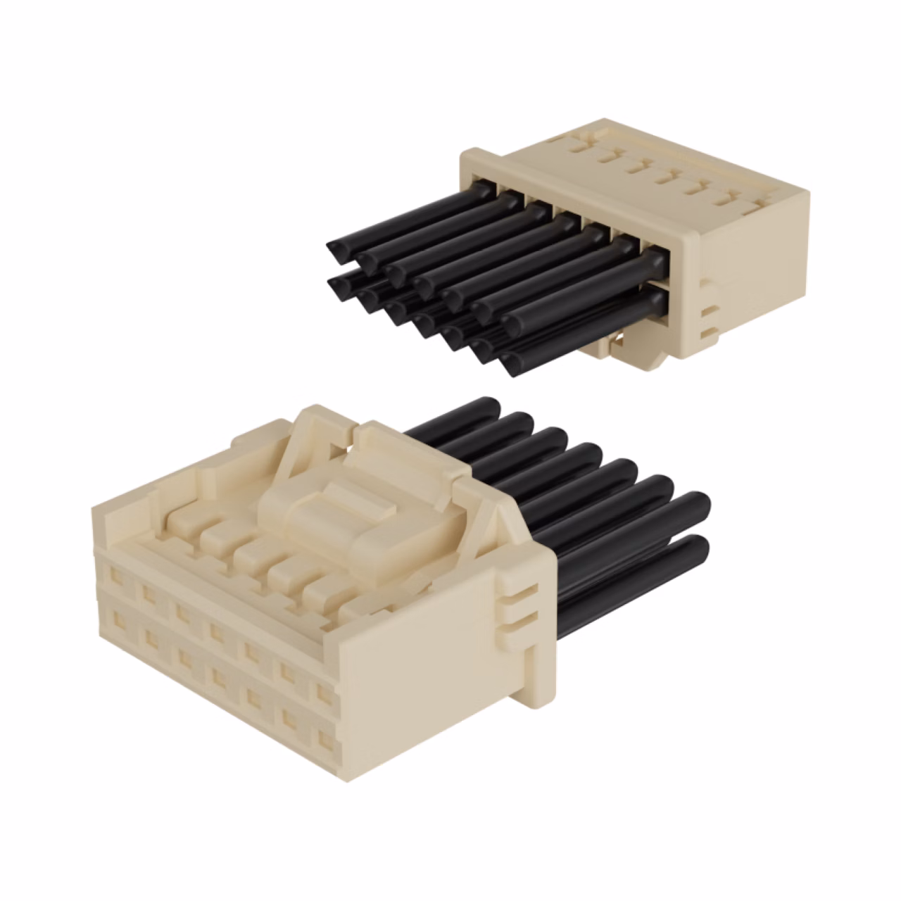 iGrid-to-iGrid Off-the-Shelf (OTS) Cable Assembly, Dual Row, 300.00mm Length, 14 Circuits, Natural for sale